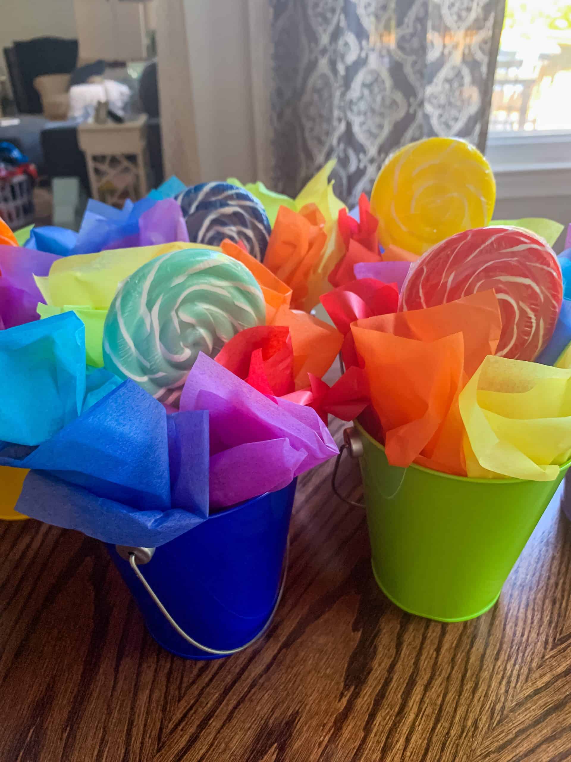 Simple DIY Candy Themed Party Decorations - Vacation Pointers