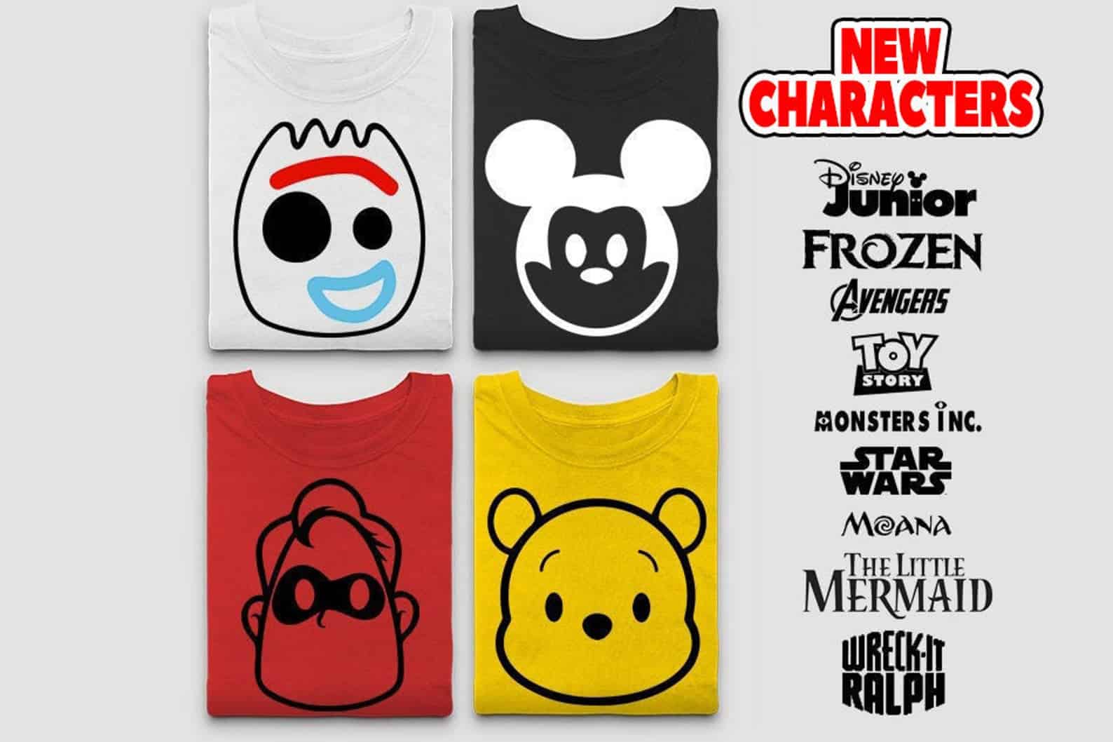 9 Matching Disney Shirts for Families in 2021 - Vacation Pointers