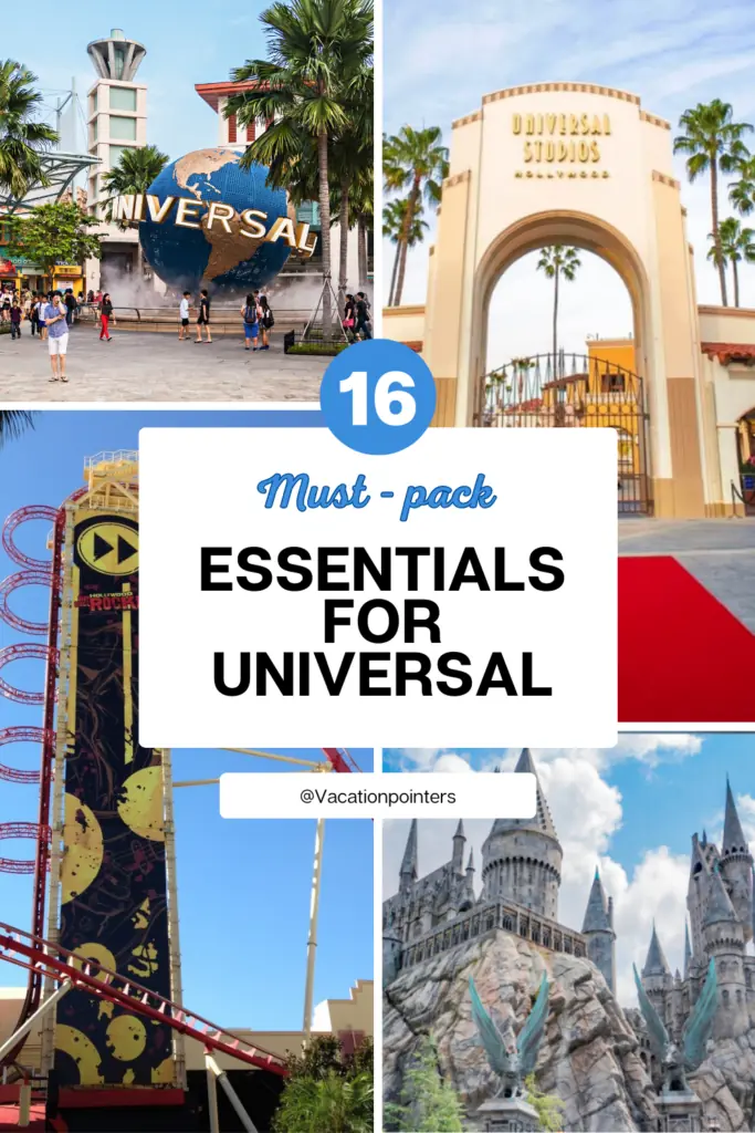 A Complete Universal Studios Packing List for Families - Vacation Pointers